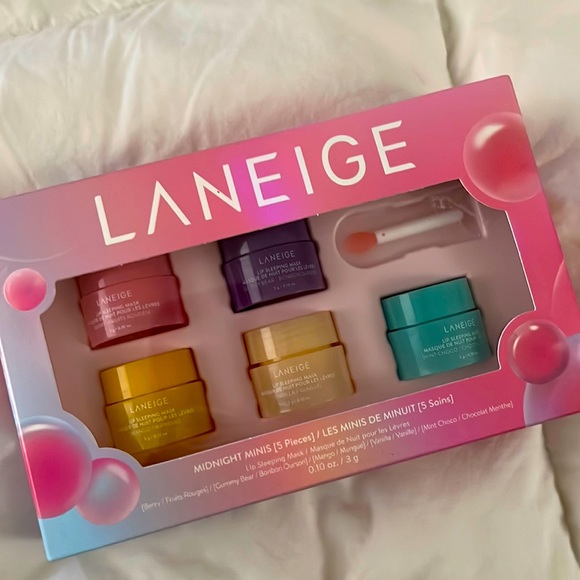 LANEIGE | Makeup | Laniege Midnight Minis 5 Pack Set | Poshmark
